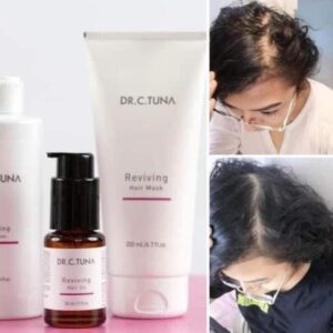 Set Reviving Tratamiento para el crecimiento del cabello Dr. C Tuna ...